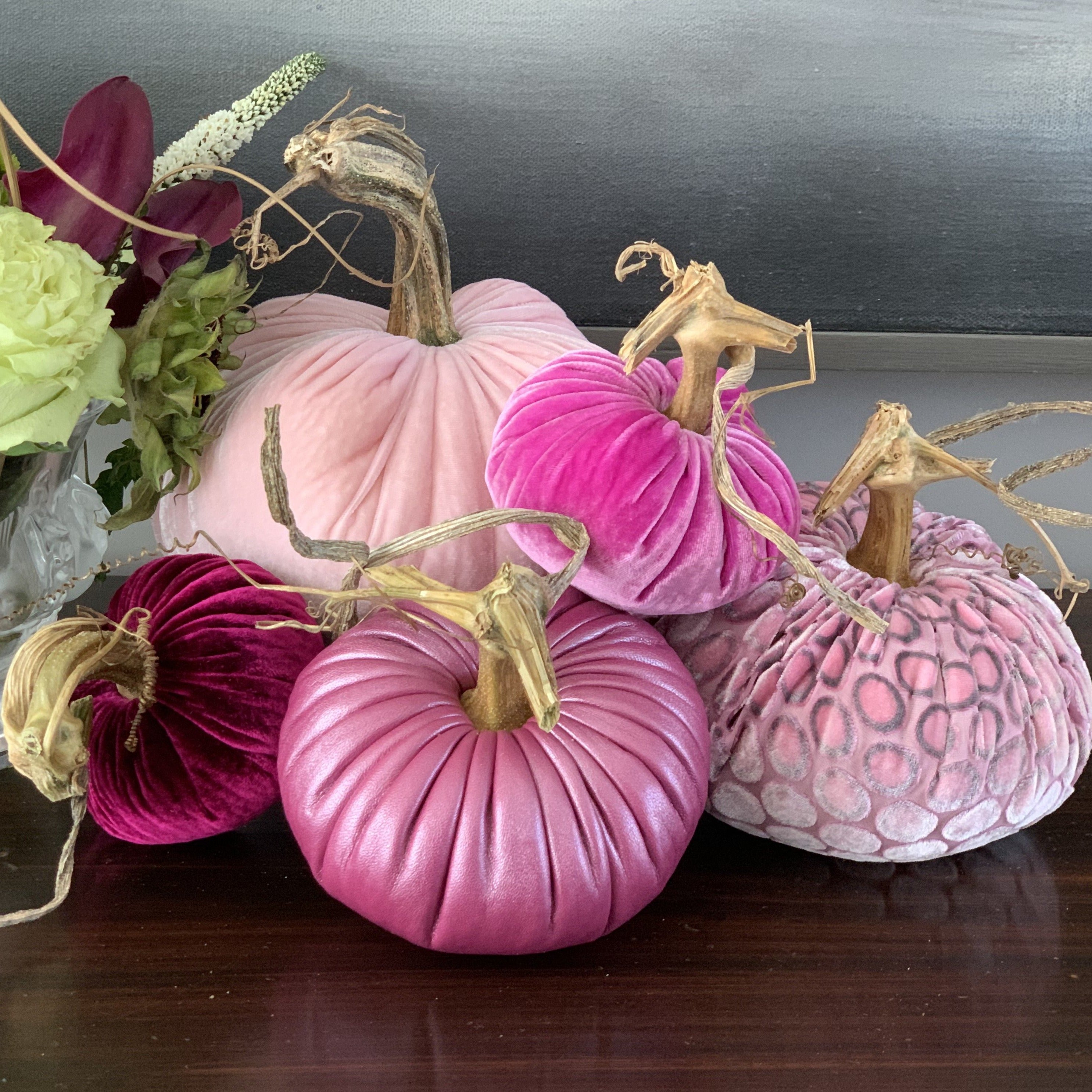 Plush Pumpkin Pretty in Pink Collection | Pink Pumpkin Pillows